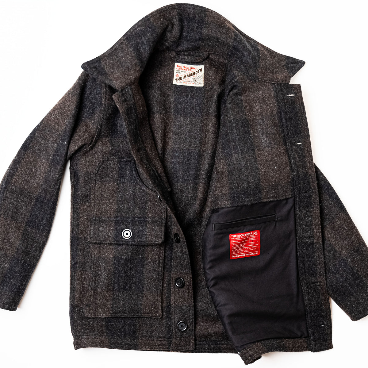 The Mammoth Woolen Jacket (V2) – The Iron Snail