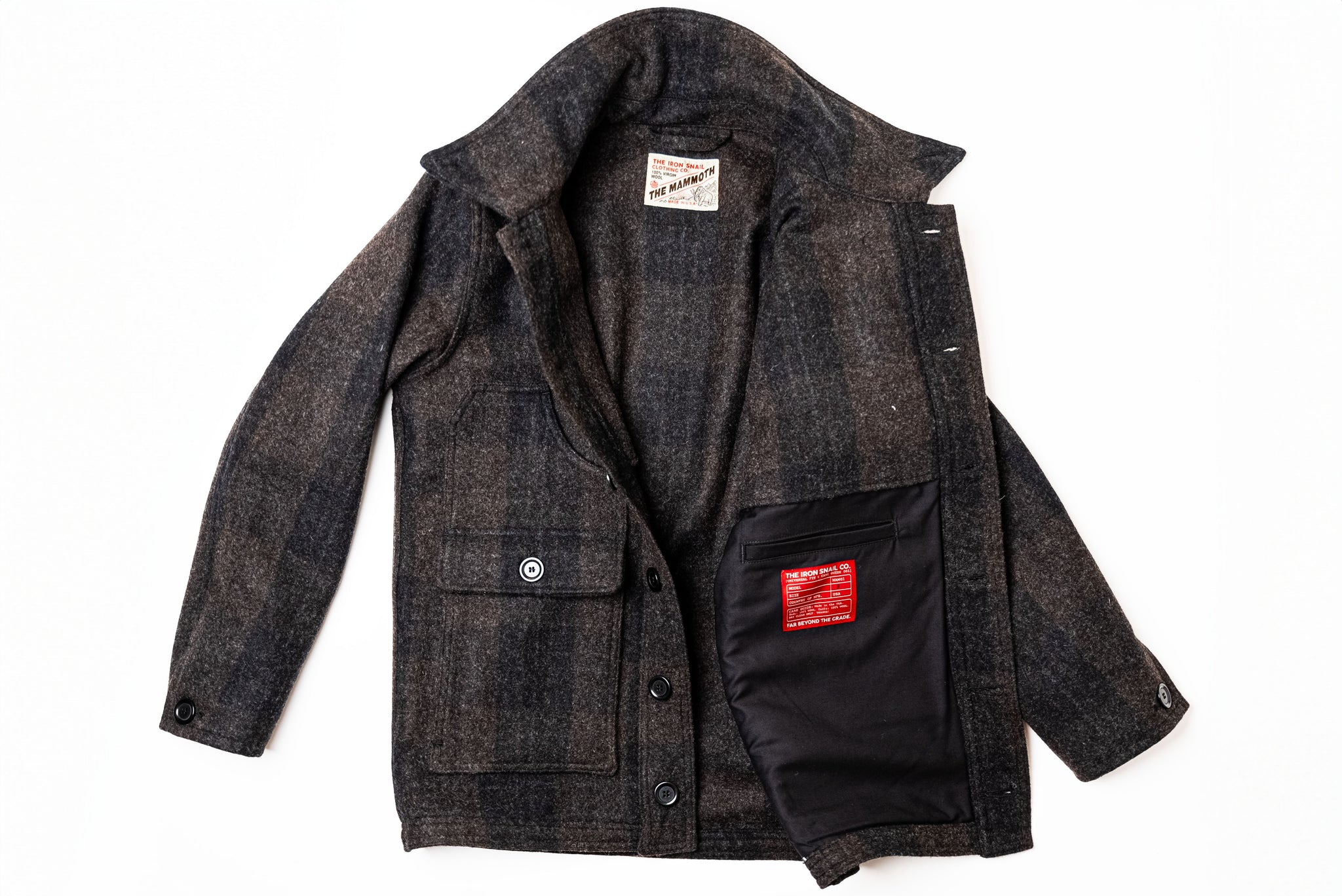 The Mammoth Woolen Jacket (V2) – The Iron Snail